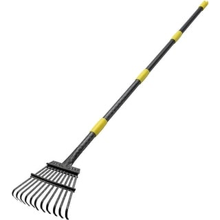Heavy Duty Garden Leaf Rake for Lawns - Bed Bath & Beyond - 39031263