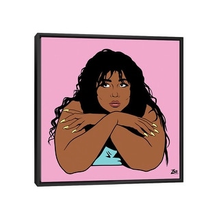 iCanvas "Lizzo" by Zozi Designs Framed - Bed Bath & Beyond - 37007495