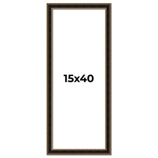 15x40 Frame Gold Antique Vintage Sold Wood Picture Frame | 1.75 Inch ...