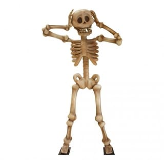 Halloween Scared Skeleton - Bed Bath & Beyond - 39091343