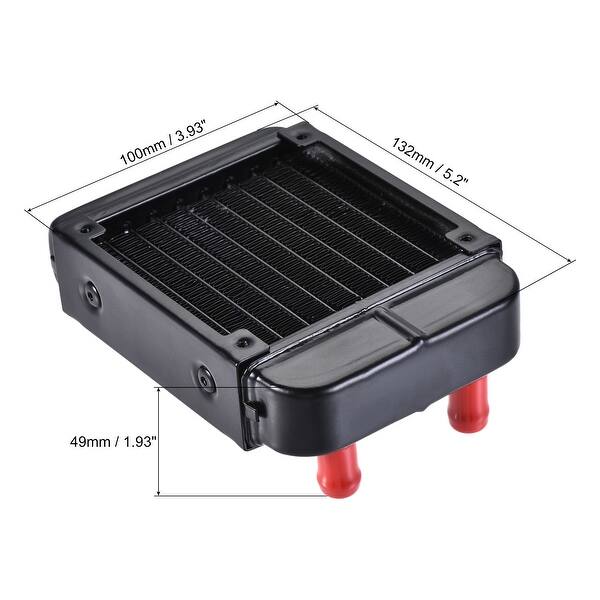 Water Cooling Radiator for PC CPU Nozzle with Aluminum Tubes - Bed Bath ...