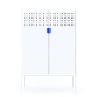 Free Standing Metal Storage Locker Cabinet - Bed Bath & Beyond - 37826944