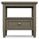 WYNDENHALL Norfolk SOLID WOOD 20 inch Wide Rectangle Transitional End ...