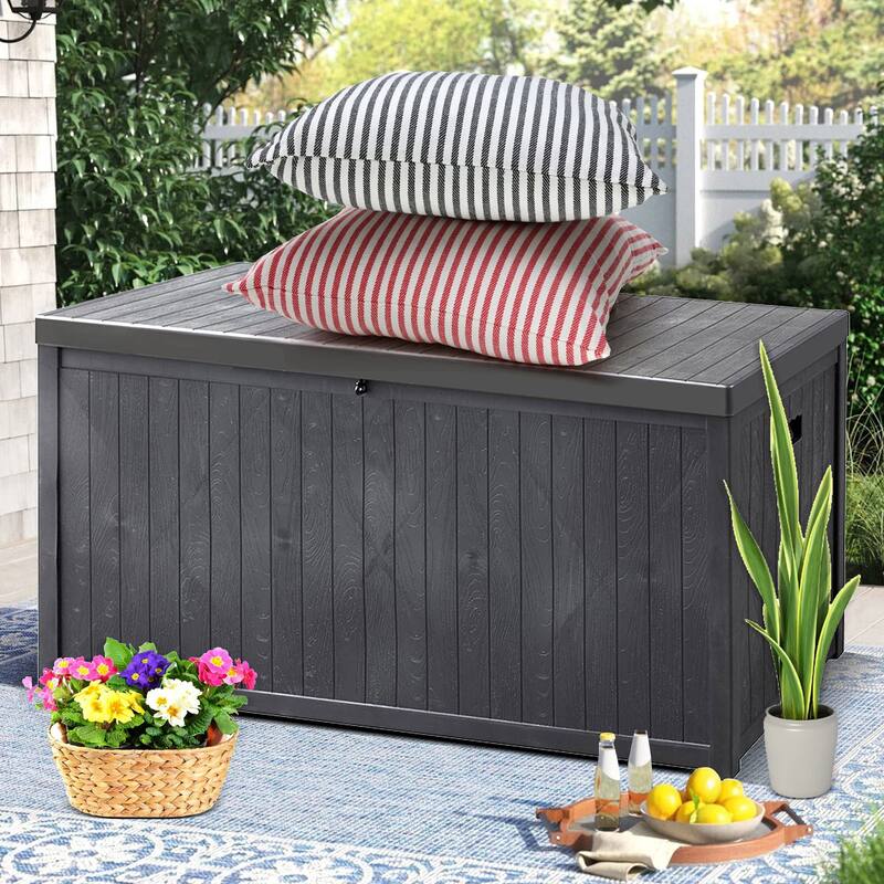 Large waterproof outdoor toy storage box - Overstock - 37625926