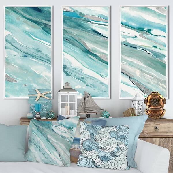 silver wall frames set