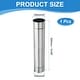 cm Stove Pipe, Pcs Stainless Steel Lengthen Straight Chimney Pipe - Bed ...