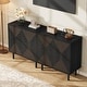58 Inches Sideboard Buffet Cabinet with Doors Freestanding Storage ...