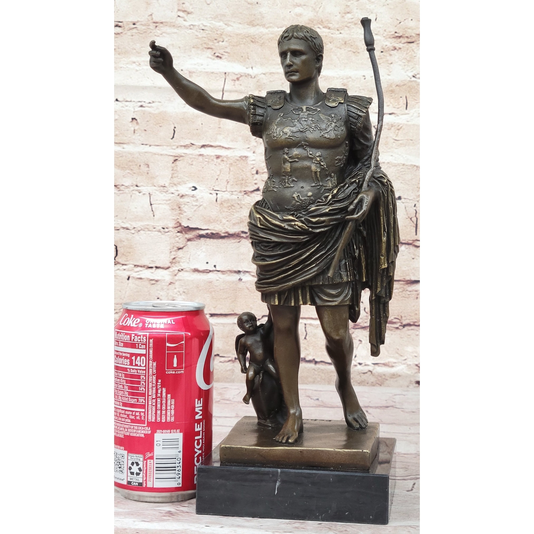 augustus statue colored