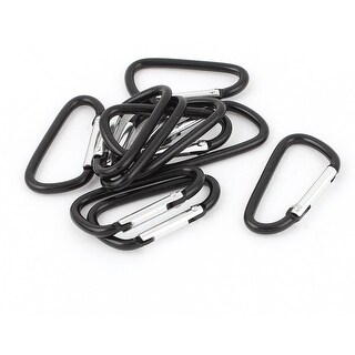 Hiking Camping D-ring Carabiner Keychain Spring Clip Lock Karabiner ...