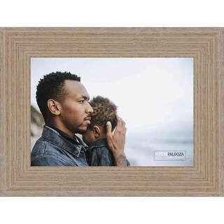 11x8.5 Rustic Walnut Complete Wood Picture or Document Frame with UV ...