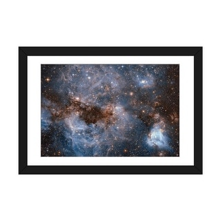 iCanvas "Maelstrom Of Glowing Gas And Dark Dust, Papillon Nebula, N159 ...