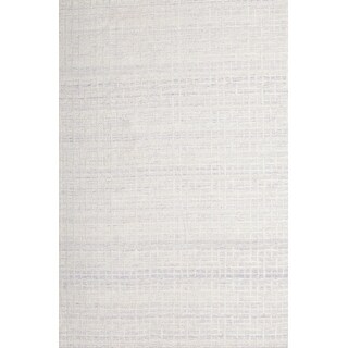 Ahgly Company Machine Washable Contemporary Dark White Beige Area Rugs ...