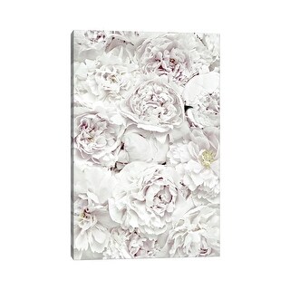 iCanvas "Flowers Peony White" by Monika Strigel Canvas Print - Bed Bath ...