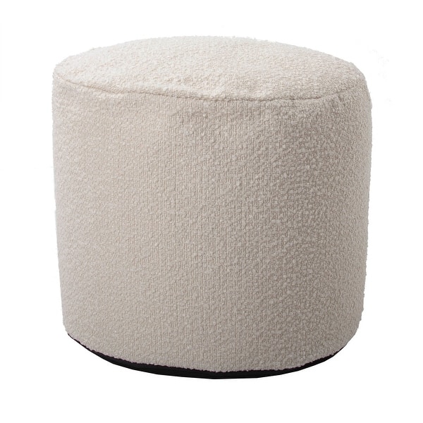 Allan Andrews Tall Pouf Barbet Natural - Bed Bath & Beyond - 36881726