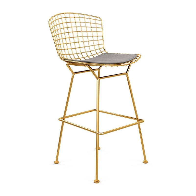 Bertoia Counter Stool (26") (Set of 3) - Overstock - 36721232
