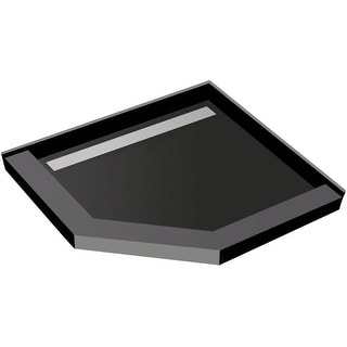 Tile Redi RT36Neo-PVC Redi Neo 36" x 36" Neo-Angle Shower Base with ...