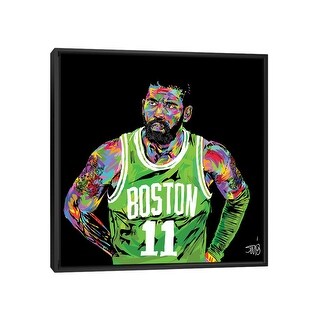 iCanvas "Kyrie Irving" by TECHNODROME1 Framed Canvas Print - Bed Bath ...