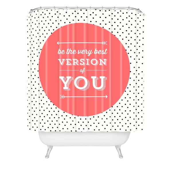 Allyson Johnson Be The Best Version Of You Shower Curtain - Bed Bath ...