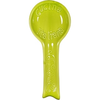 Palais Dinnerware Spoon Rest Collection, Large Ceramic Drip Catcher for ...