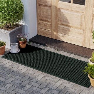 WaterHog Squares 22x60 Indoor/Outdoor Runner Mat - Bed Bath & Beyond ...