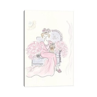 iCanvas "Pink Boudoir" by Shell Sherree Canvas Print - Bed Bath ...