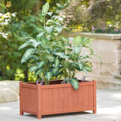 Rectangular Planter Box - Overstock - 37682801