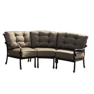 Panacea Patio Curved Sofa Set - Bed Bath & Beyond - 37065912