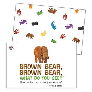 Brown Bear, Brown Bear Learning Cards, English & Spanish - Bed Bath ...