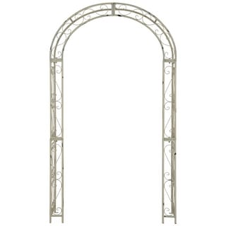 SAFAVIEH Outdoor Isabela Victorian Scroll Iron Arch - Bed Bath & Beyond ...