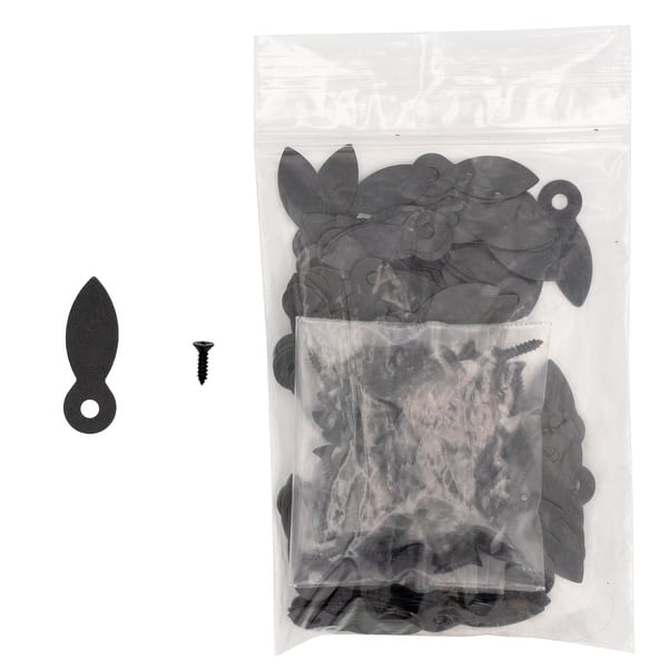 Picture Frame Backing Clips Black 1" with Screws Large Size 100 Pack ...