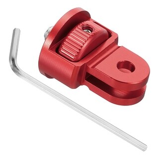 Aluminum 1/4" Thread Camera Tripod Mount Conversion Adapter Red - Bed ...