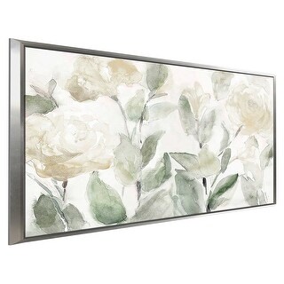"Hello Spring" Print on Floating Canvas - Bed Bath & Beyond - 36403732