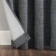 Sun Zero Kline Burlap Weave Thermal Extreme Total Blackout Grommet ...
