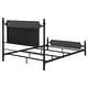 Cameron 51-Inch Metal Panel Bed Black - Bed Bath & Beyond - 41899347