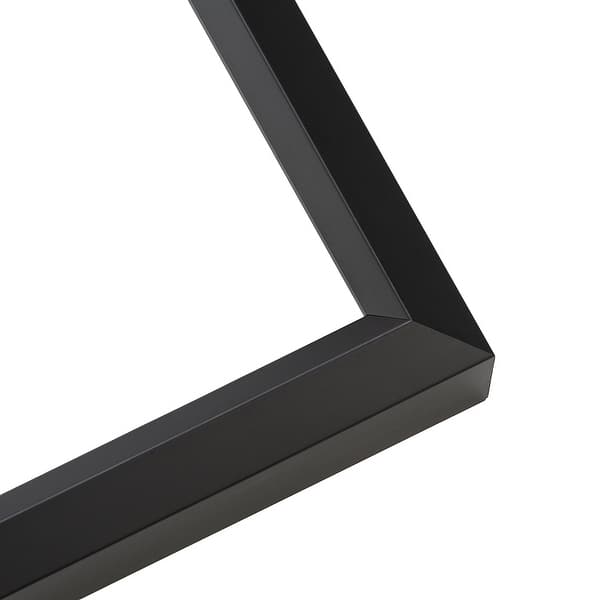 18x22 Shadow Box Frame Black | 1.25 inches Deep Real Wood Contemporary ...