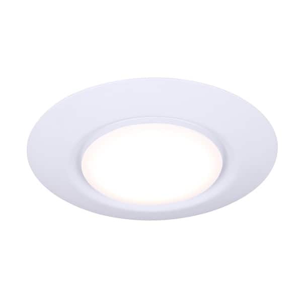 Canarm DL-6-15DCF- 8" Wide LED Flush Mount Ceiling Fixture - Bed Bath ...