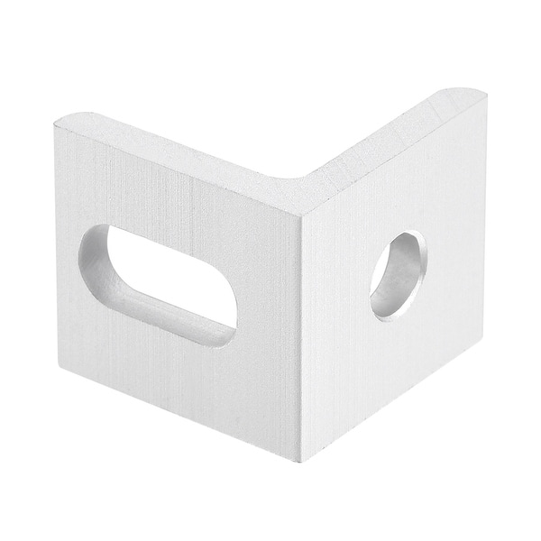 Inside Corner Brace Angle Bracket L Shape 20mmx20mmx18mm 4pcs - Silver ...