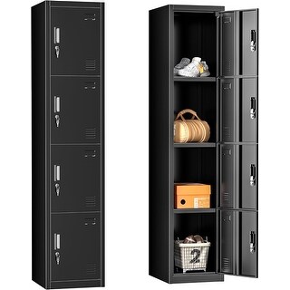 72'' H 4 Door Metal Locker Storage Cabinet - Bed Bath & Beyond - 39874884
