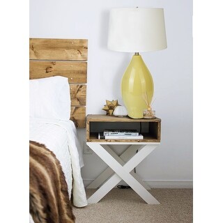28"H red lemon shape ceramic table lamp - Bed Bath & Beyond - 39884826