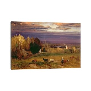 iCanvas "Sunshine After Storm or Sunset, 1875 " by George Inness Sr ...