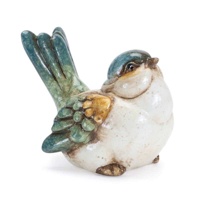 Terra Cotta Bird Figurine (Set of 6) - On Sale - Overstock - 40881180