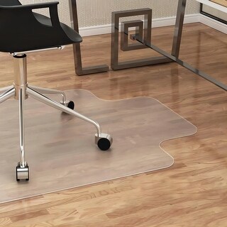 36’’ x 48’’ Standard Lip PVC Chair Mats for Home Office, Hard Floors ...