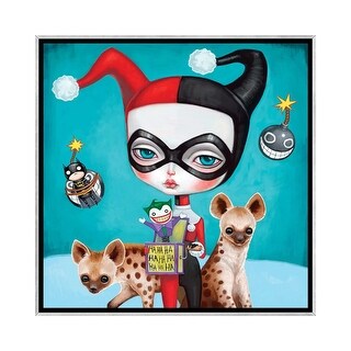 iCanvas "Harley Quinn" by Melanie Schultz Framed - Bed Bath & Beyond ...