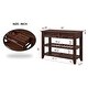 Corner Table Coffee Table Snack Table with Drawers - Bed Bath & Beyond ...