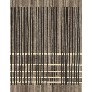 Ahgly Company Machine Washable Abstract Bullet Shell Brown Area Rugs ...