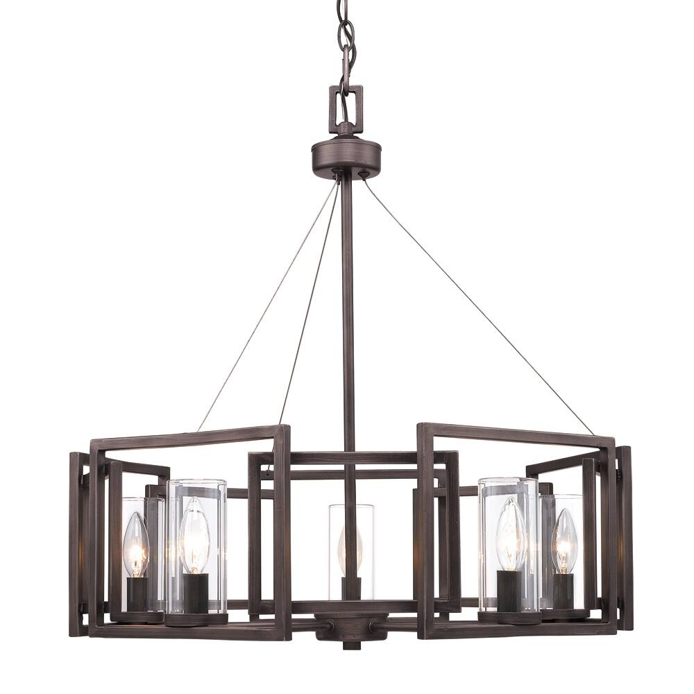 Marco 5 Light Chandelier - Overstock - 12799334