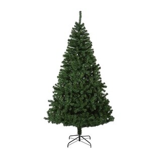 8' Northern Tip Pine Artificial Christmas Tree, Unlit - 8 Foot - Bed ...