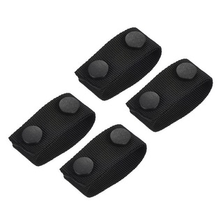 Belt Keeper, 4Pcs Nylon Webbing Loop with Double Snaps for 2-2undefined ...