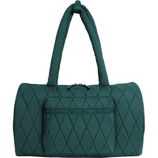 Max Studio 20 Inch Puffer Nylon Diamond Quilted Roll Duffle - Bed Bath ...