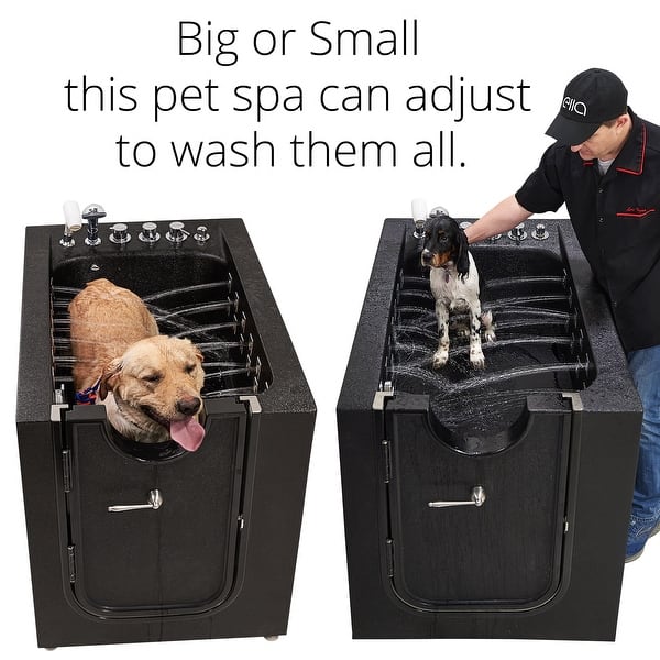 Infusion Microbubble Therapy Dog or Pet Walk-In Spa - 30"x60" - Bed ...